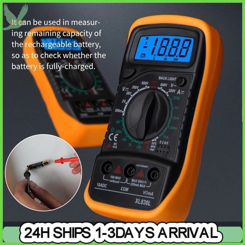 Xl830l Handheld Digital Universal Meter Tester Inductance Resistance ...