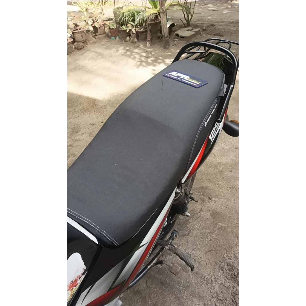 Kawasaki Bajaj CT100/125 APR Classic Black Makapal Motor seat cover ...