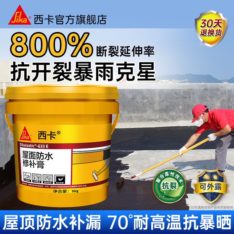 Sika Roof Waterproofing Coating Special Leak Repair Material Roof Top ...