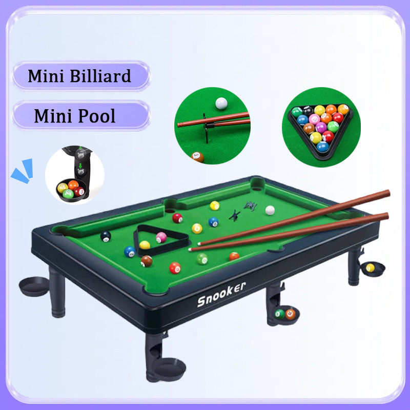 Mini Pool Table Billiards Table Snooker Home Large Pool Table Small ...