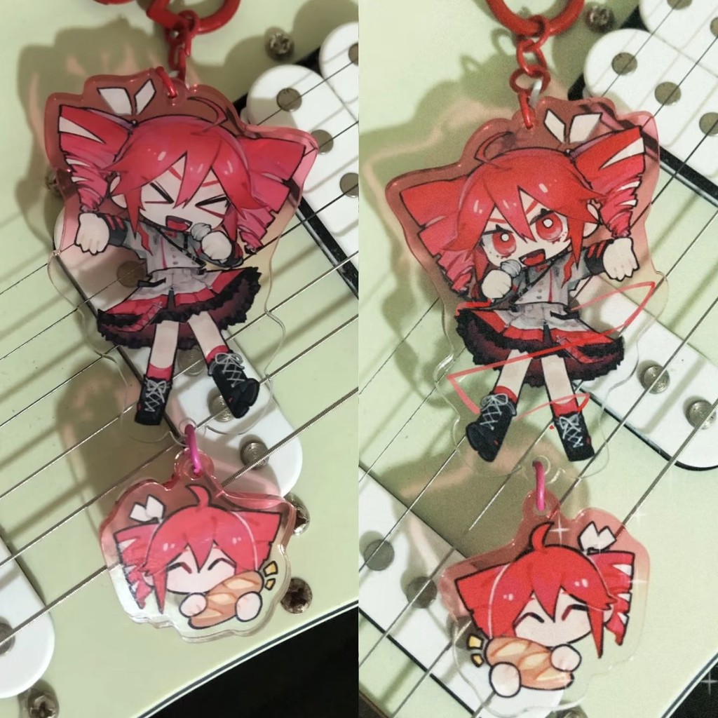 Teto Keychain Man Anime Key Chain Women Key Holder Cute Couples Keyring ...