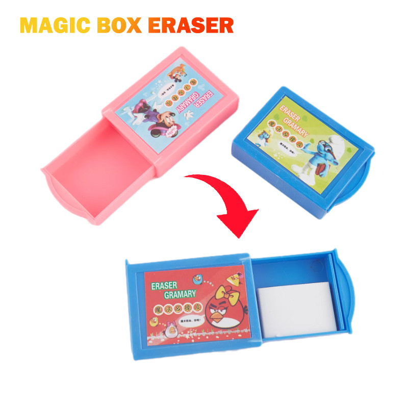 [ety] Magic Box Magic Props Toy Eraser COINS disappear box Children ...