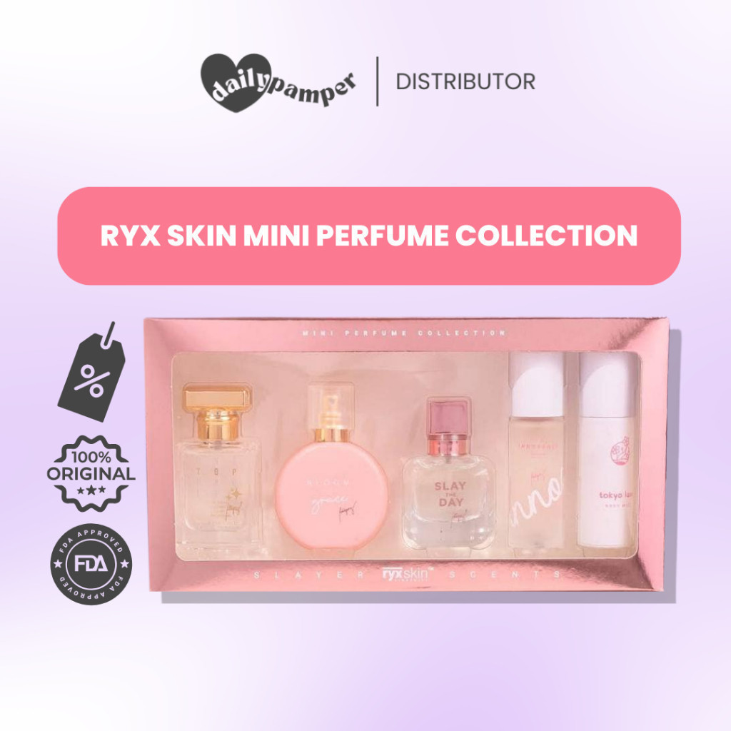 Ryx Skin Mini Perfume Collection Slay the Day Unstoppable Pure ...