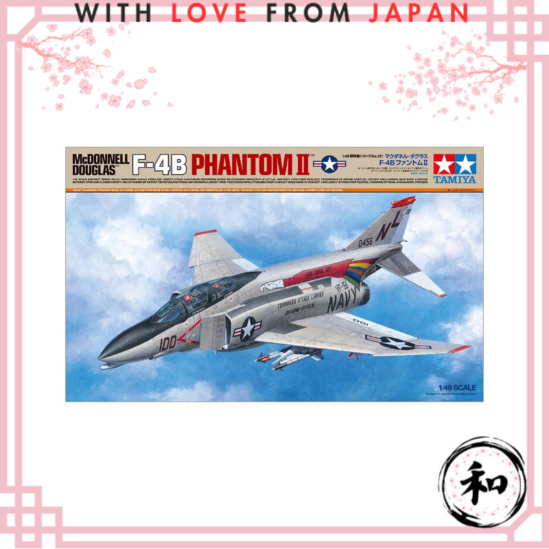 TAMIYA 1/48 Aircraft Series No.121 McDonnell Douglas F-4B Phantom II ...