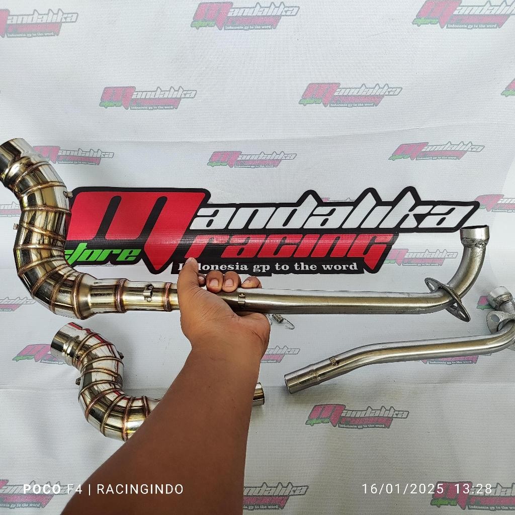 Stanles pipe big elbow pipe 51 mm FOR XRM 110/125 WAVE 100/110/125 ...