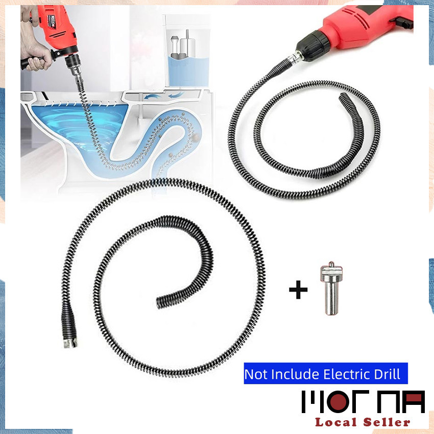 1/3/5 Meters Spring Drain Cleaner Drainage Clog Remover Plumbing Tool ...