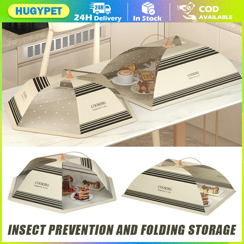 Portable Food Cover Breathable Dining Table Food Tent Umbrella Net ...