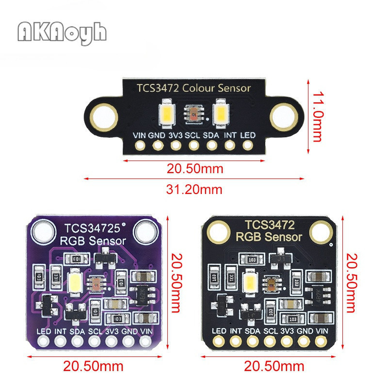34725 TCS34725 Color Sensor RGB color sensor development board module ...