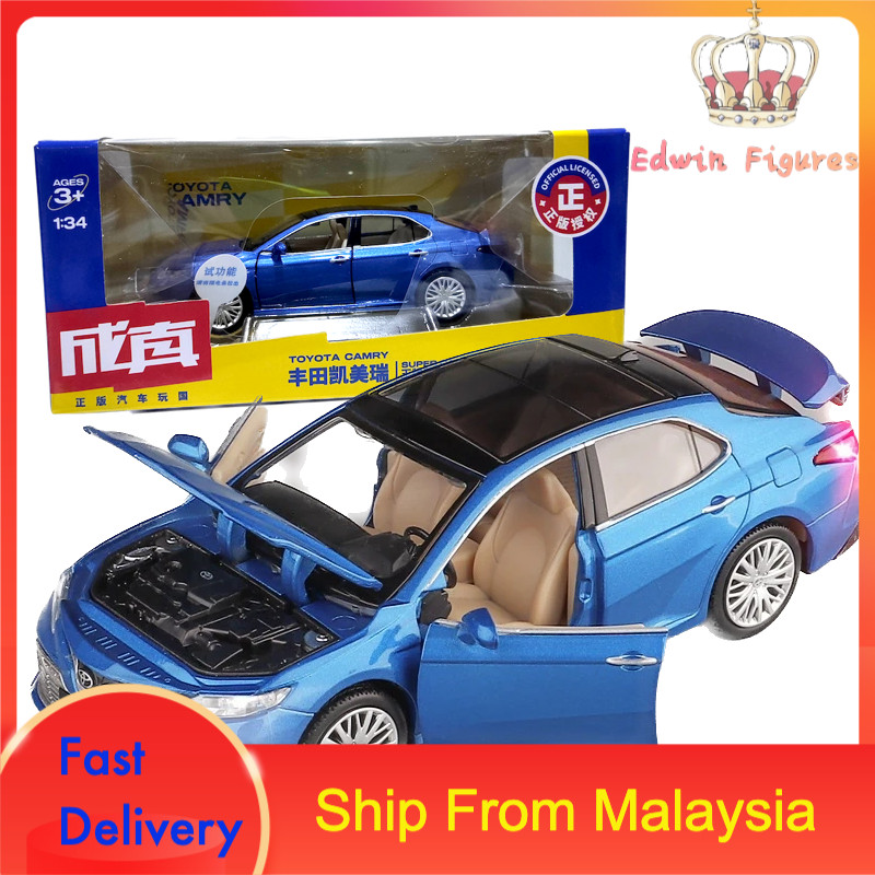 Toyota Camry 1:34 Alloy Car Diecast Vehicles Metal Toy Light & Sound ...