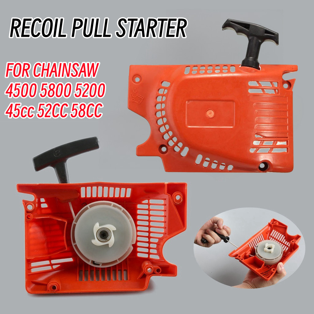 Double Spring Chainsaw Starter For Stihl 4500 5200 5800 45cc 52cc 58cc Chainsaw Spare Parts Pull ...