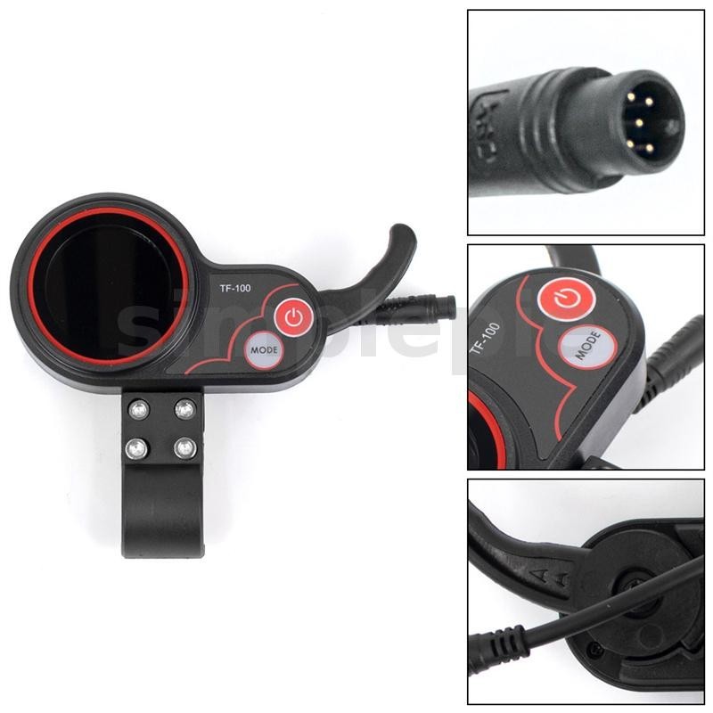 TF-100 36V-60V 5Pin LCD Display For Electric Scooter Brushless ...