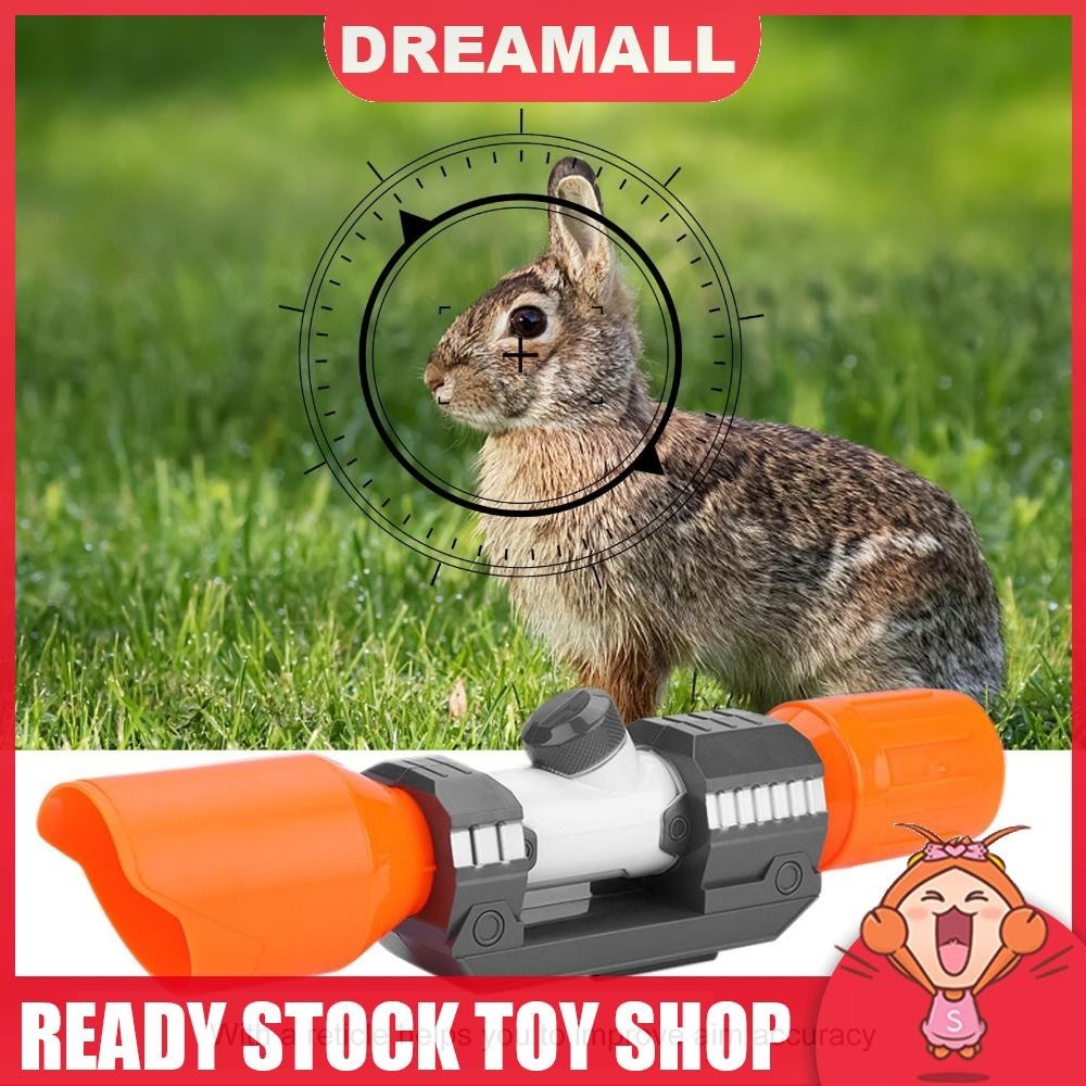 Scope Sight Sighting Spotting Scope Attachment for Modify Toy - Orange ...