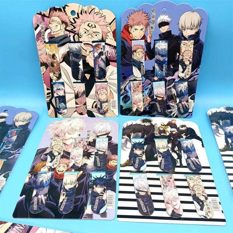 6Pcs/Pack New Anime Jujutsu Kaisen Gojou Satoru Itadori Yuuji Fushiguro ...