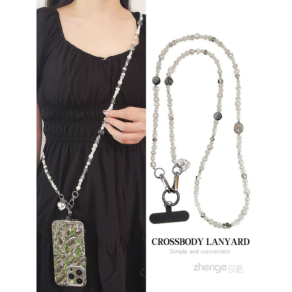 Cross-body Mobile Phone Chain Women's Hanging Neck Long Mobile Phone ...