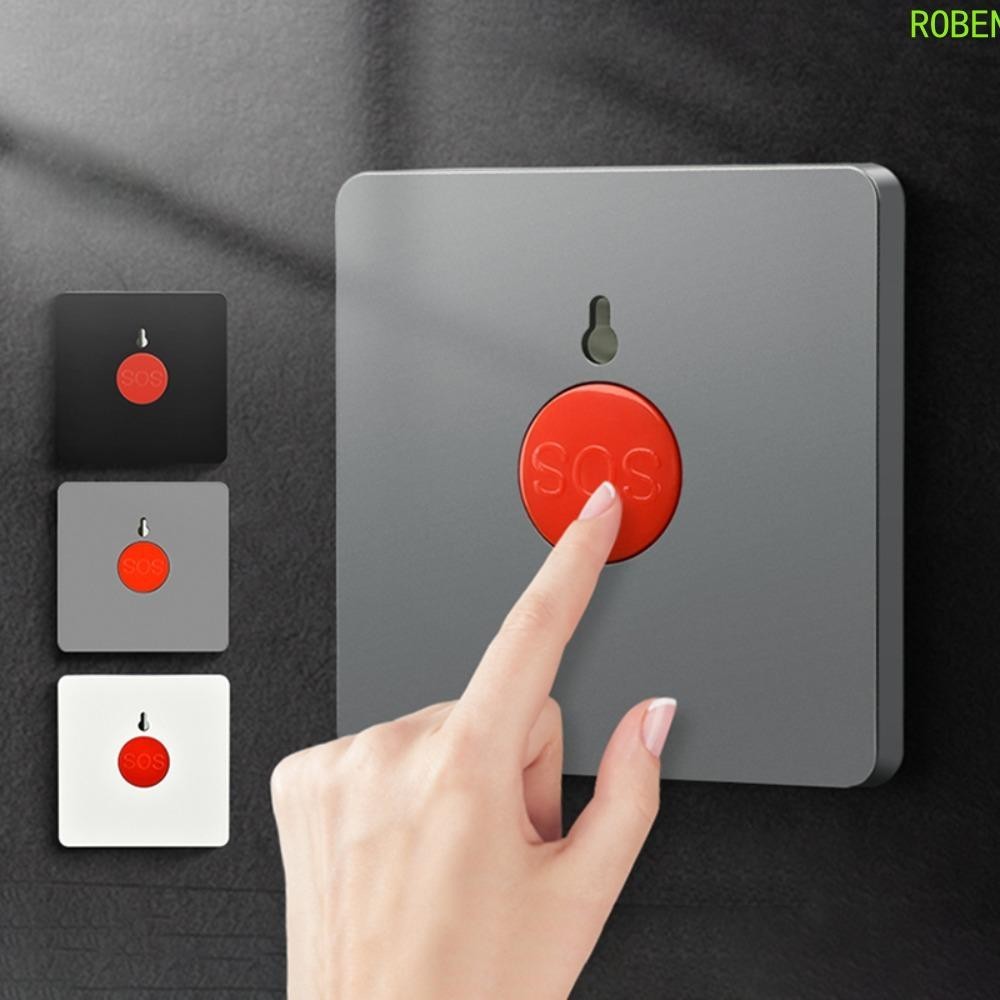 ROBEN Emergency Alarm, Alarm System One Button Alarm Button, SOS Fire ...