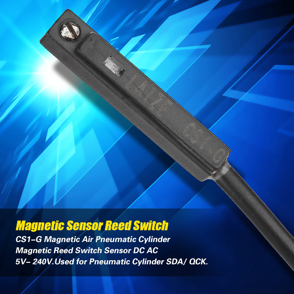 Ujewndju Magnetic Sensor Reed Switch CS1-G Pneumatic Cylinder | Shopee ...