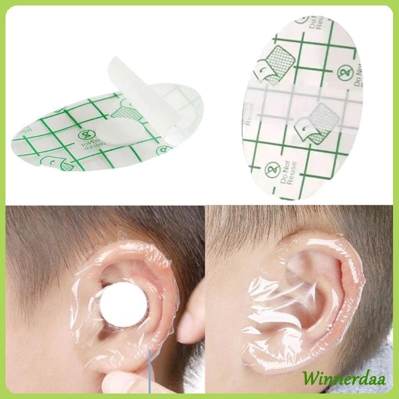 WIN Ear Protectors Stickers Swimming Ear Cover Baby Bathing Ear ...