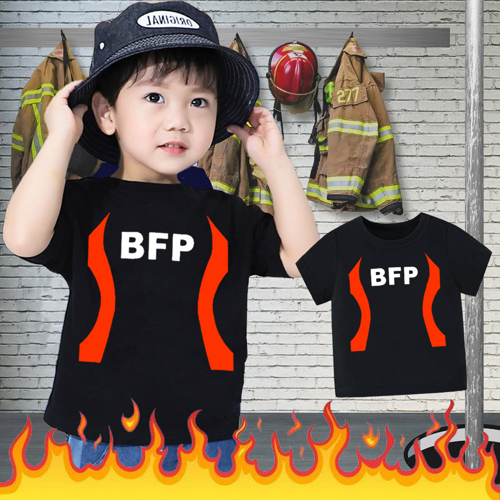 Haginbaby Firemen Baby Cotton Tshirts BFP Baby Clothes Firemen Outfit ...