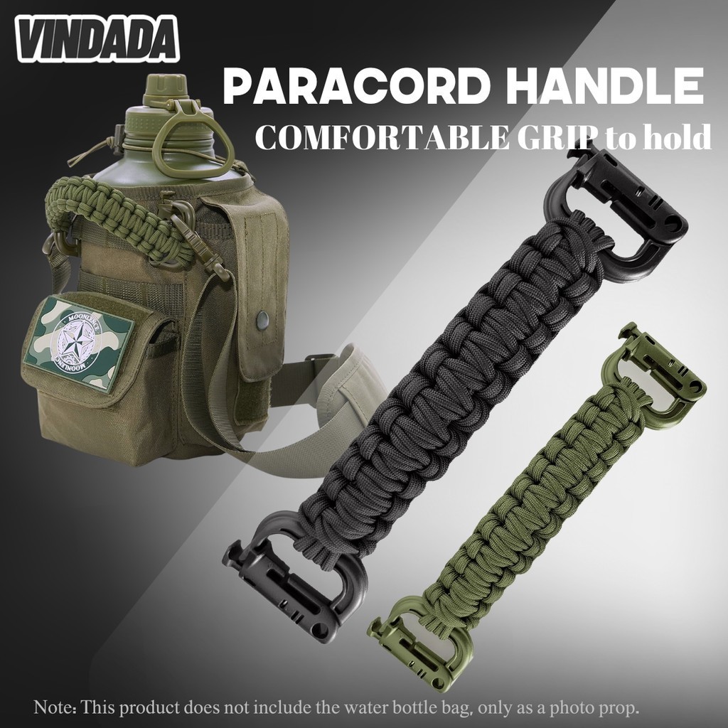 Paracord Handle for Battle Bottle Multi-Functional Backpack Handle ...