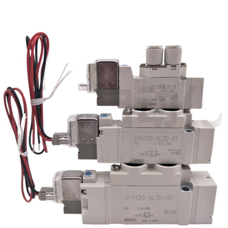 Special offer SMC pneumatic solenoid valve SY5120-5LZD-01/3120/7120/SY series/01/02/M5/5G ...