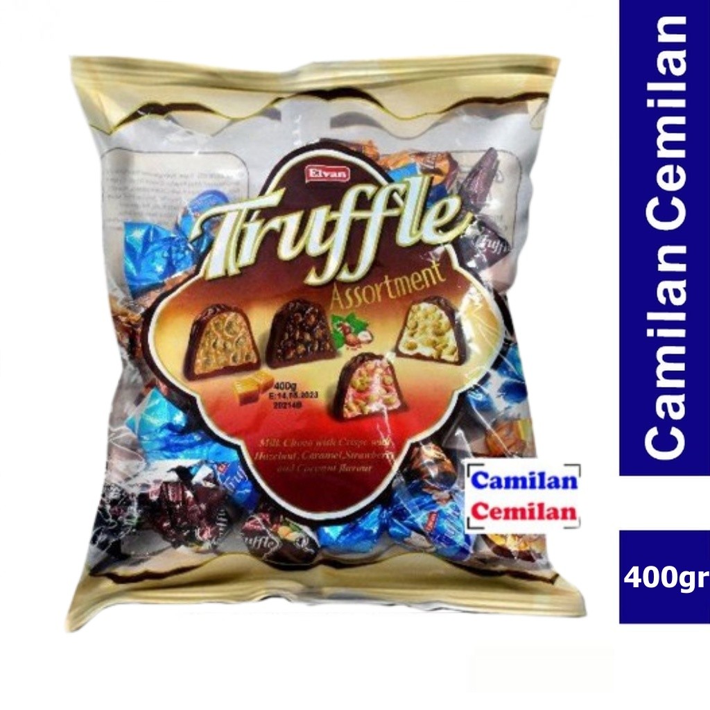 Elvan Truffle Turkish Arabic Chocolate Assortment 400 gr | Shopee ...
