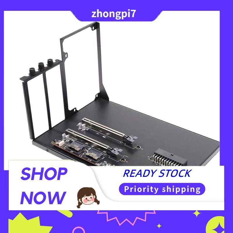 【Hot Sale】Dual Card Slot SlimSAS Card External GPU Dock PCIe4.0 Laptop ...