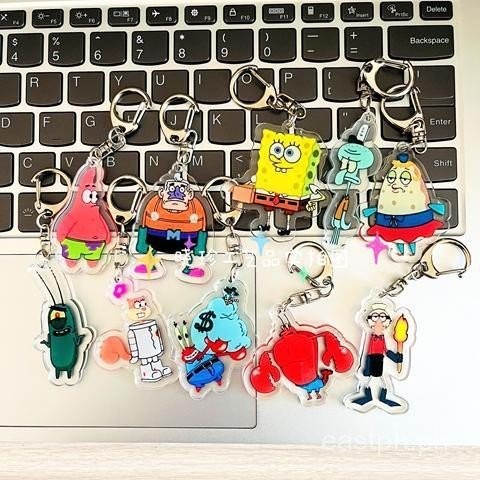 [Pendant]SpongeBob SquarePants Patrick Star Mr. Krabs Squidward Family ...