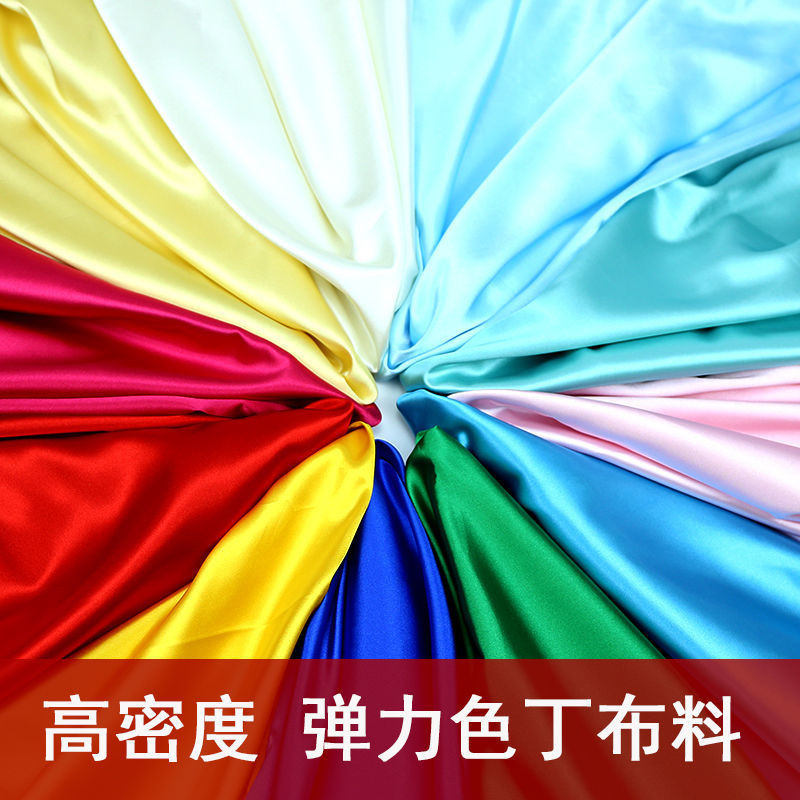 High-Density Stretch Satin Cheongsam Hanfu Dress Silk Mulberry ...