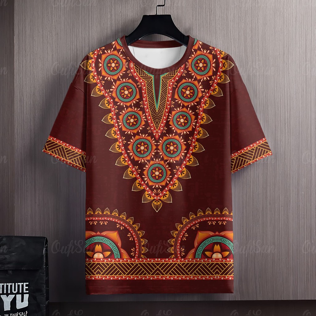 2025NewMultiple styles asean attire for men Retro T-shirt for men ...