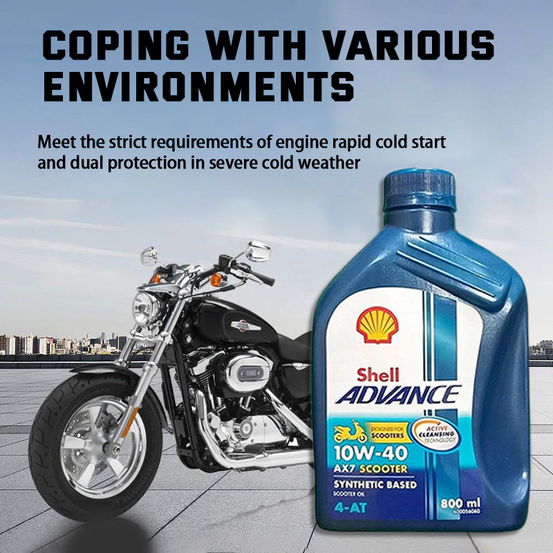 [Buy 1 Take 3] AX7 SHELL ADVANCE ENGINE OIL 800ML 10W-40 BestDeal ...