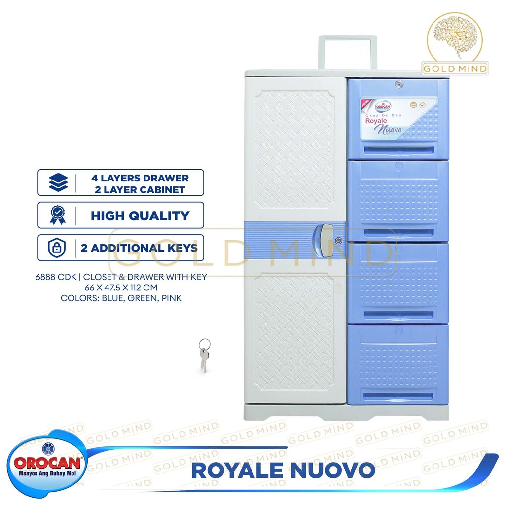 Orocan Caha De Oro Royale Nuovo Cabinet & Drawer | Shopee Philippines