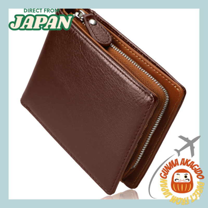 [GLEVIO] Premium Leather Wallet with 18 Card Slots, YKK Zipper, Gift ...