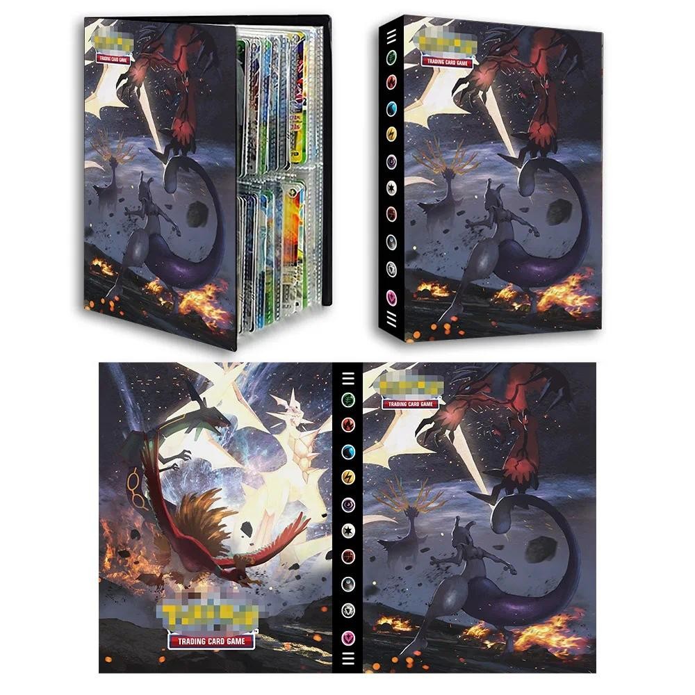Pokemon Cards Album 240Pcs Card Book Map Letters Holder Binder ...