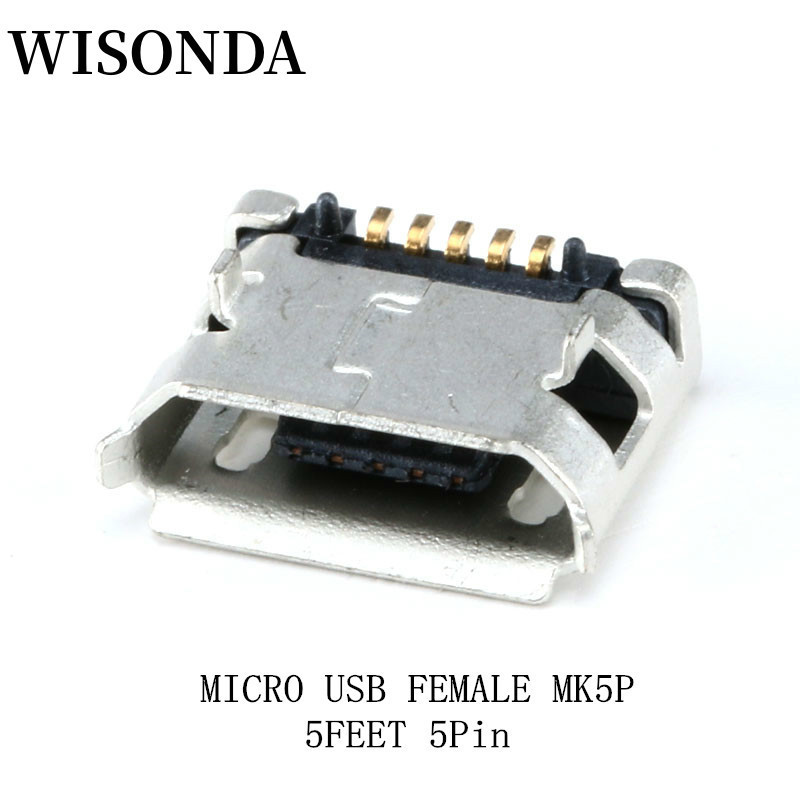 20pcs Micro USB MK5P 5pin Female Connector G19 Micro USB Charging ...