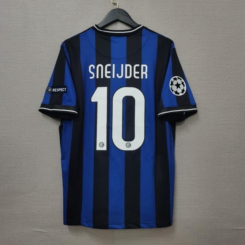 2009 2010 Inter Milan Soccer Jersey Milan Men Retro Football Shirt ...