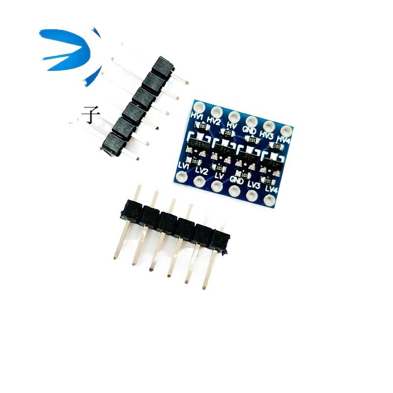 5V-3V IIC UART SPI, etc. / 4-way level conversion module / 4-way pin ...
