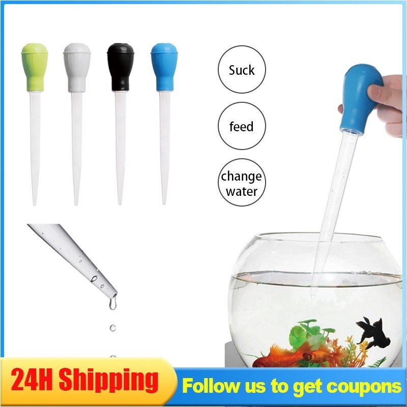 30ML Aquarium Clean Tool Fish Tank Excrement Pipettte Pump Chicken ...
