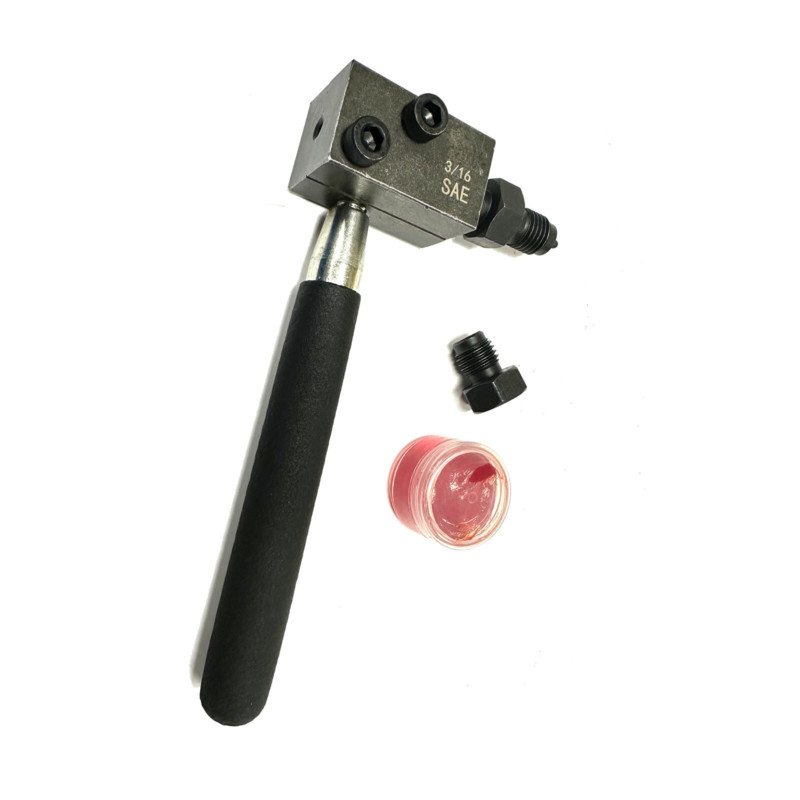 Automotive Fluid Brake Line Double Flaring Punch Tool for 3/16" 4.75 mm ...