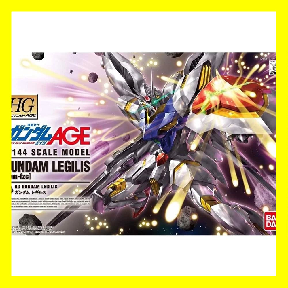 HG Mobile Suit Gundam AGE xvm-fzc Gundam Regillus 1/144 scale color ...