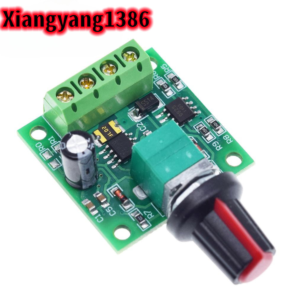 （1-5PCS）New DC 1.8V 3V 5V 6V 12V 2A PWM Motor Speed Controller Low ...
