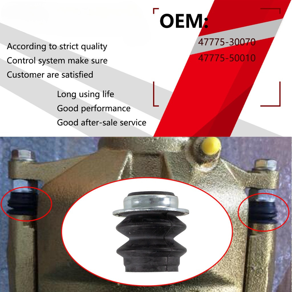 4pcs brake caliper guide caliper boot for TOYOTA HIACE 47775-30070 ...