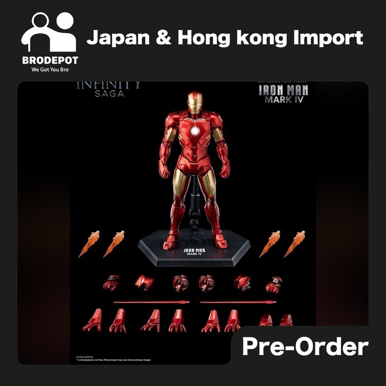 [Pre-order:2024-12] Threezero Marvel Studios: The Infinity Saga DLX ...