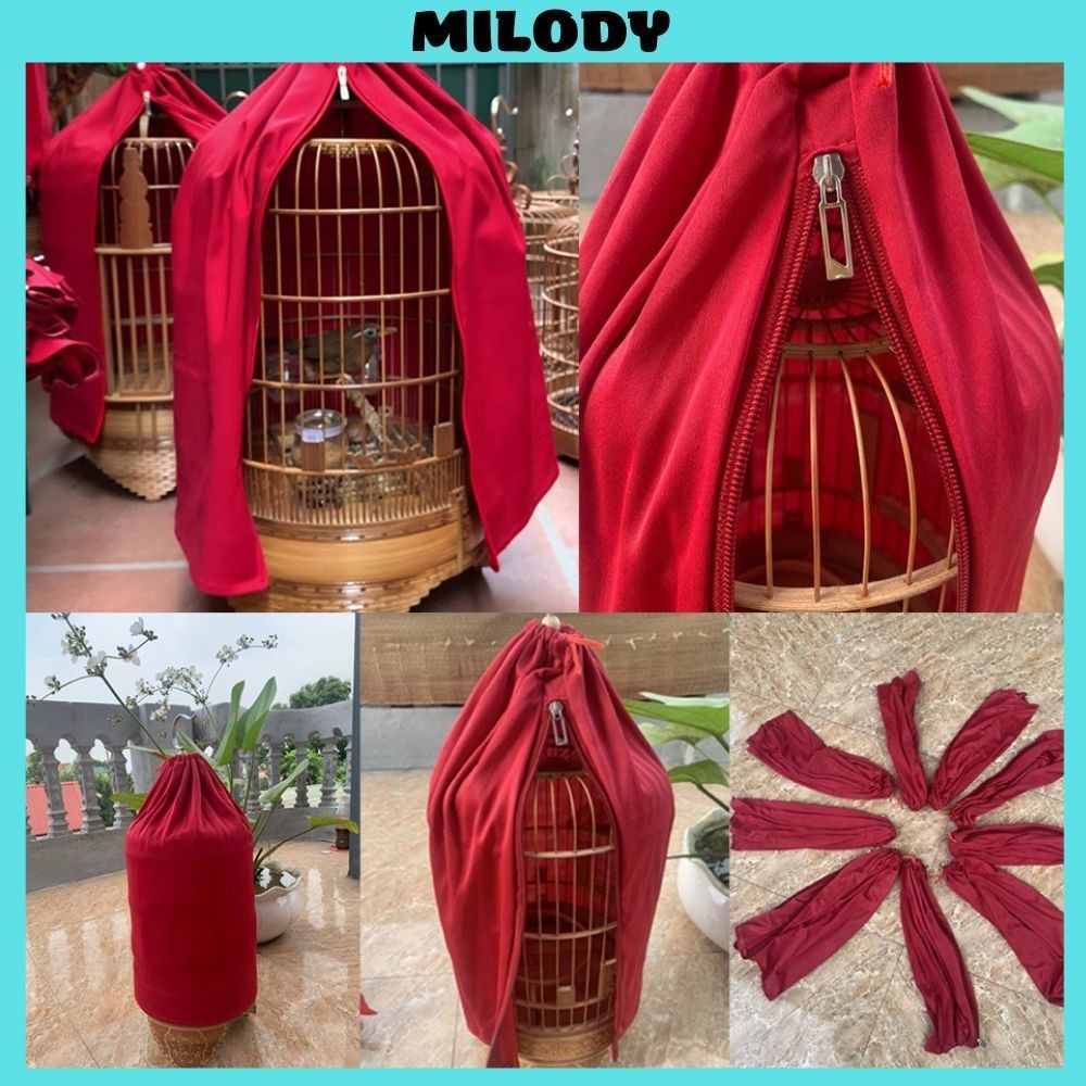 Milody bird cage coat bird cage chandelier made of high quality red ...