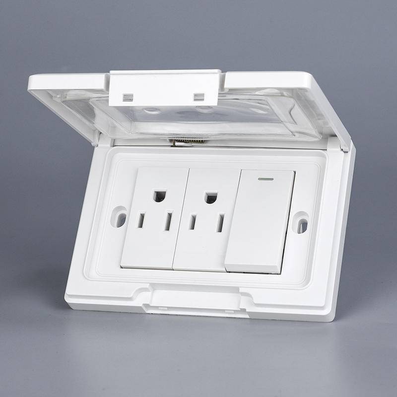 American Standard Type 118 Concealed Toilet Splash-Proof Switch Socket ...