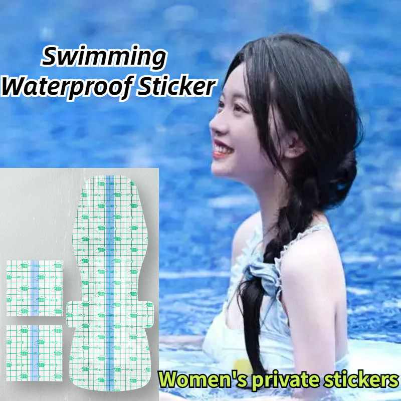 Swimming Private Waterproof Sticker Water Park Hot Spring Girl Anti ...