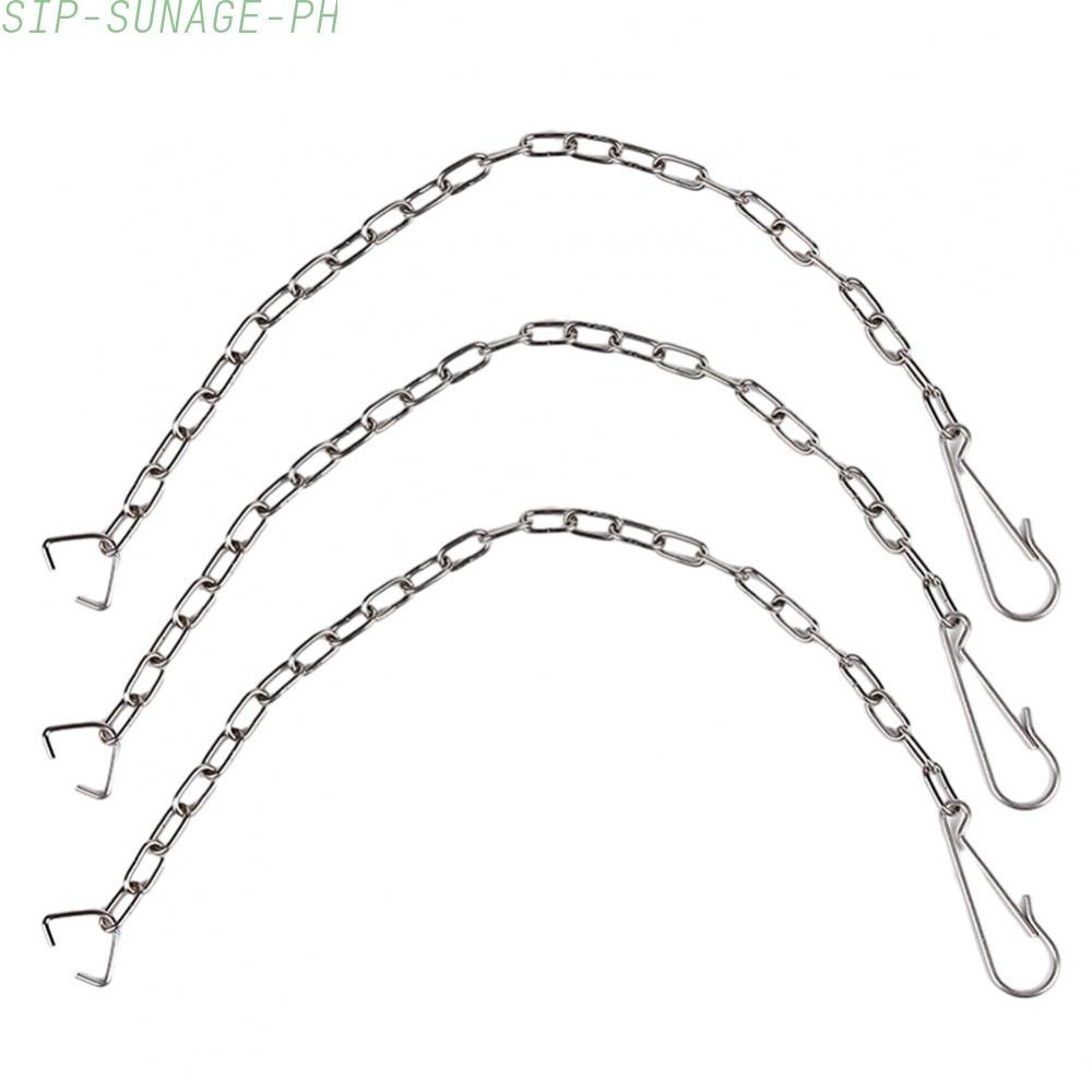 【SIPSUNAGE】Long lasting Toilet Flapper Lift Chain 3 pieces of Stainless ...