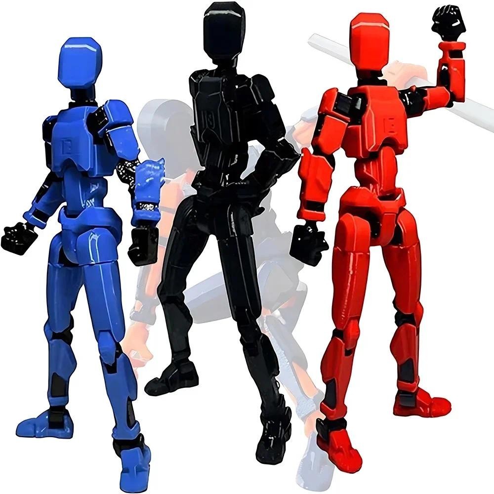 Dummy 13 Multi Joint Action Figure 3d Print Lucky 13 Action Figure ...