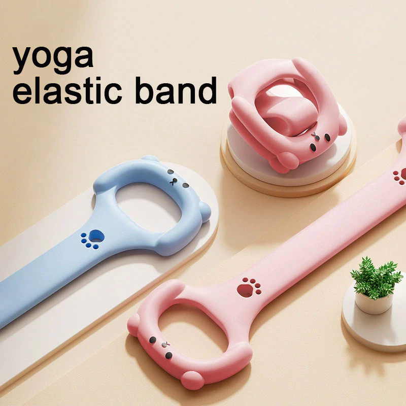 Pull back, open shoulders, yoga elastic band, beautify back, expand ...