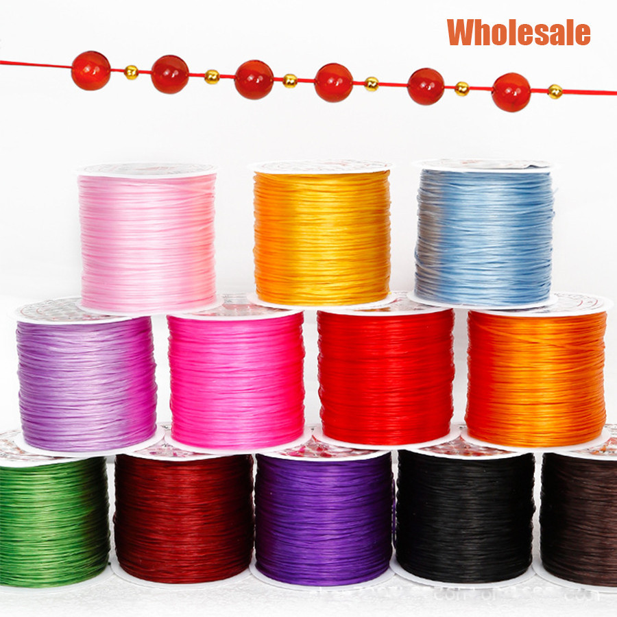1roll 1mm*10m Transparent Elastic Thread Line String Crystal Hand Chain DIY Bracelet Accessories ...