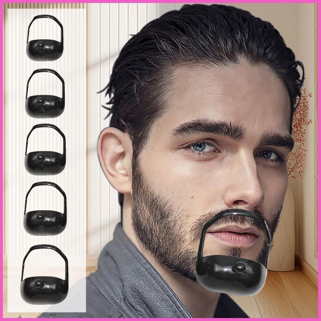 Goatee Shaper 5pcs Goatee Template Shaping Kit Beard Stencil Tool Hair ...